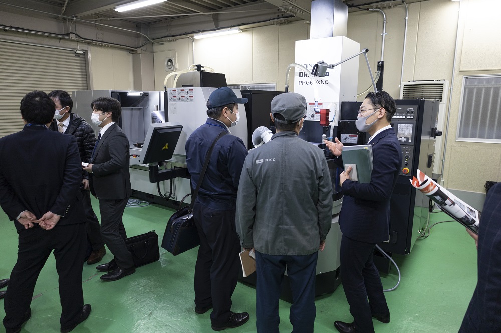 Okuma, Okamoto, and ACCRETECH hold joint private shows in Osaka ...