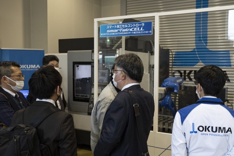 Okuma, Okamoto, and ACCRETECH hold joint private shows in Osaka ...